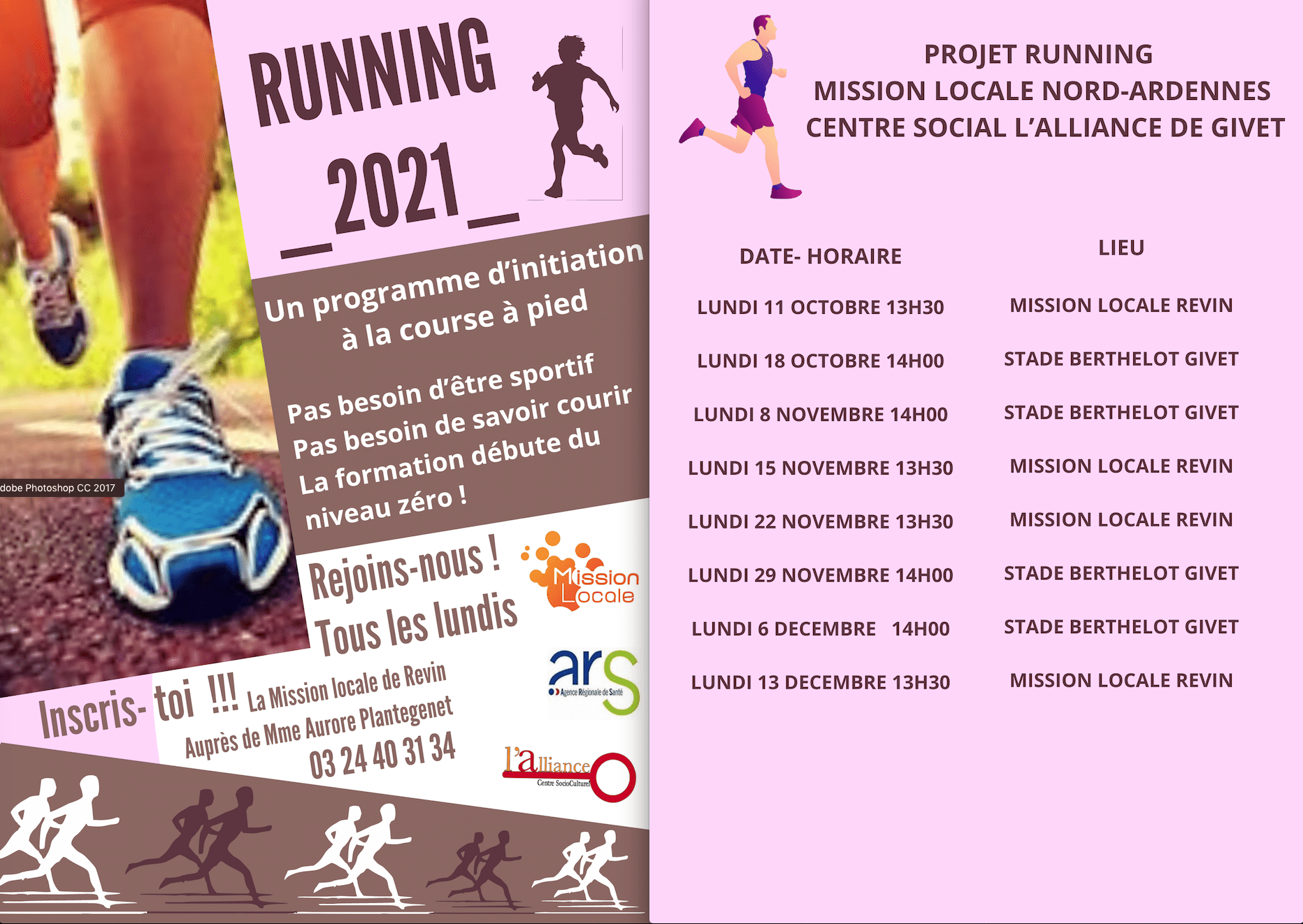 Running 2021 : programme d'initiation à la course à pied - Mission Locale